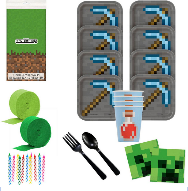 Minecraft Party Pack – Crazy 4 Characters